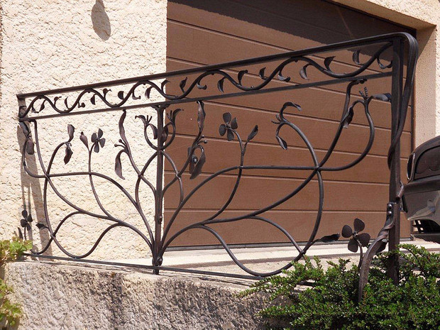 Rambarde et garde-corps en fer forgé 69 Lyon